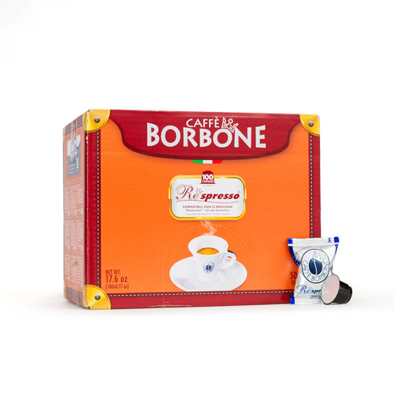 100 Capsules - Bleu Caffè Borbone Respresso Compatible Nespresso ...